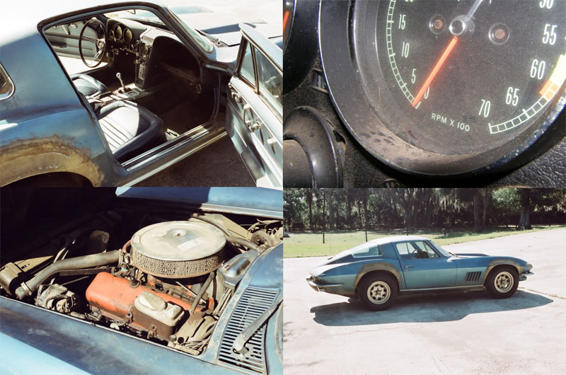 Neil Armstrong’s 1967 Corvette Sting Ray for sale – Once owned by the ...