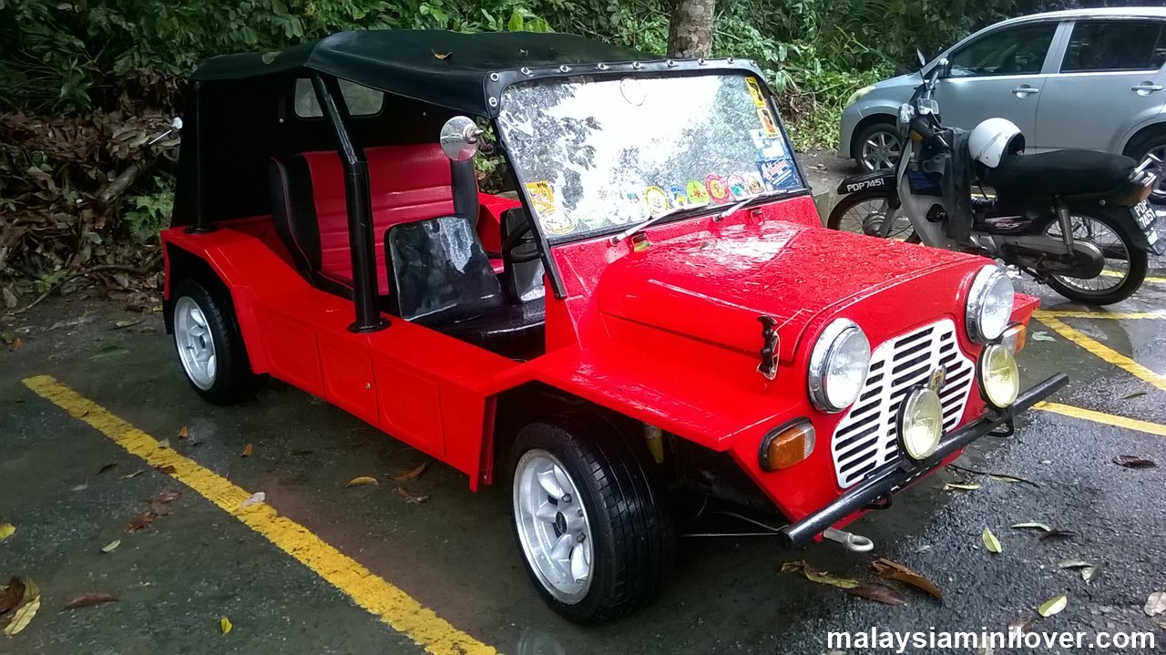 Red Mini Moke That Looks Spicy | Malaysiaminilover